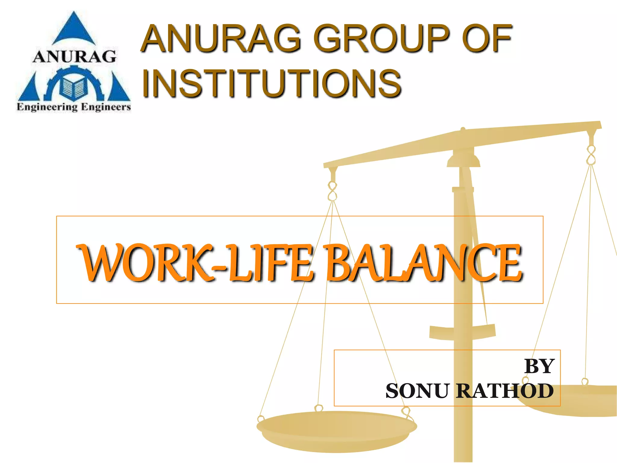 Work-Life Balance ppt | PPTX