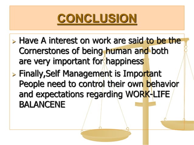 Work-Life Balance ppt | PPT