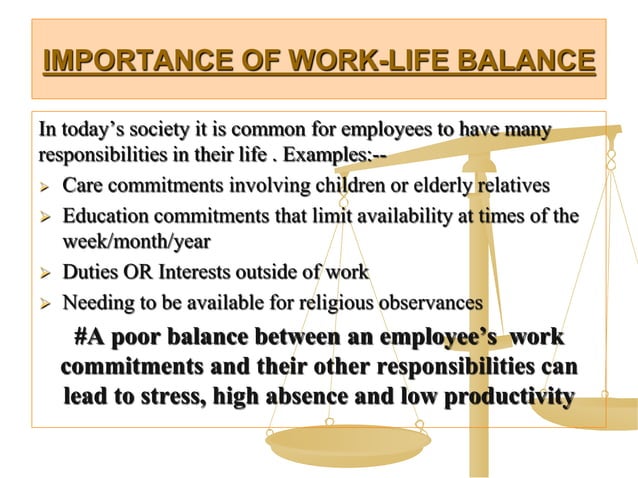 Work-Life Balance ppt | PPT