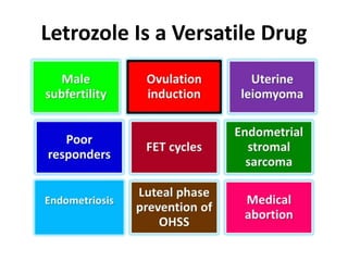 Letrozole in PCOS DR Sharda Jain Dr Jyoti Agarwal | PPTX | Infertility ...