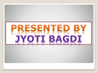frizing Jyoti bagdi | PPTX