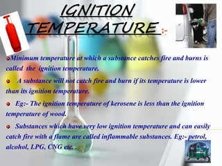 Combustion and flame | PPTX