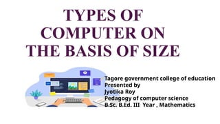 Computer and it's types | PPTX | Consumer Electronics | Technology ...