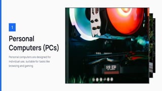 Computer and it's types | PPTX | Consumer Electronics | Technology ...