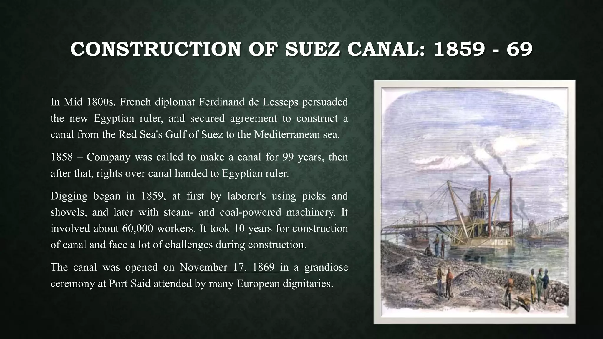 Suez canal | PPTX
