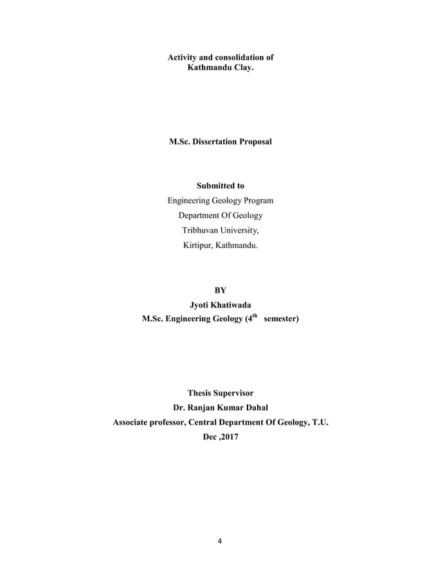 Thesis Proposal example | PDF