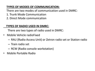 Electrical And Electronic Equipments used in DMRC At Intelligence ...