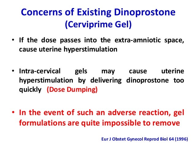 Novel Formulation of Prostaglandins for Induction of Labour Dinopr… Novel Formulation of Prostaglandins for Induction of Labour Dinopr…