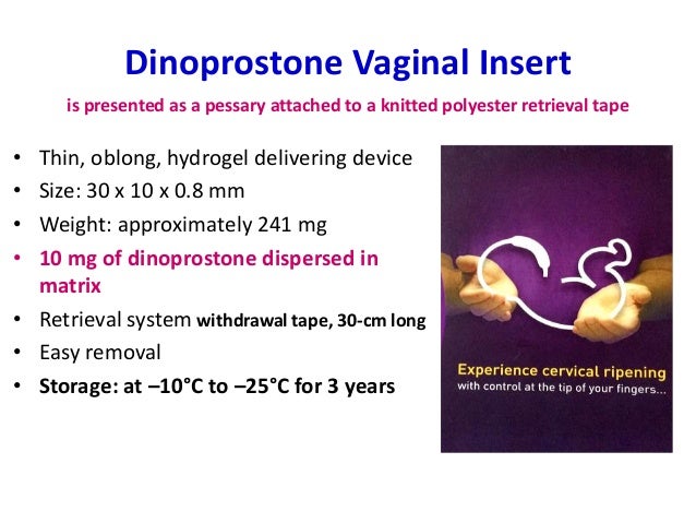 Novel Formulation of Prostaglandins for Induction of Labour Dinopr…