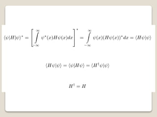 Hermitian Operators Jyoti rajput | PPT