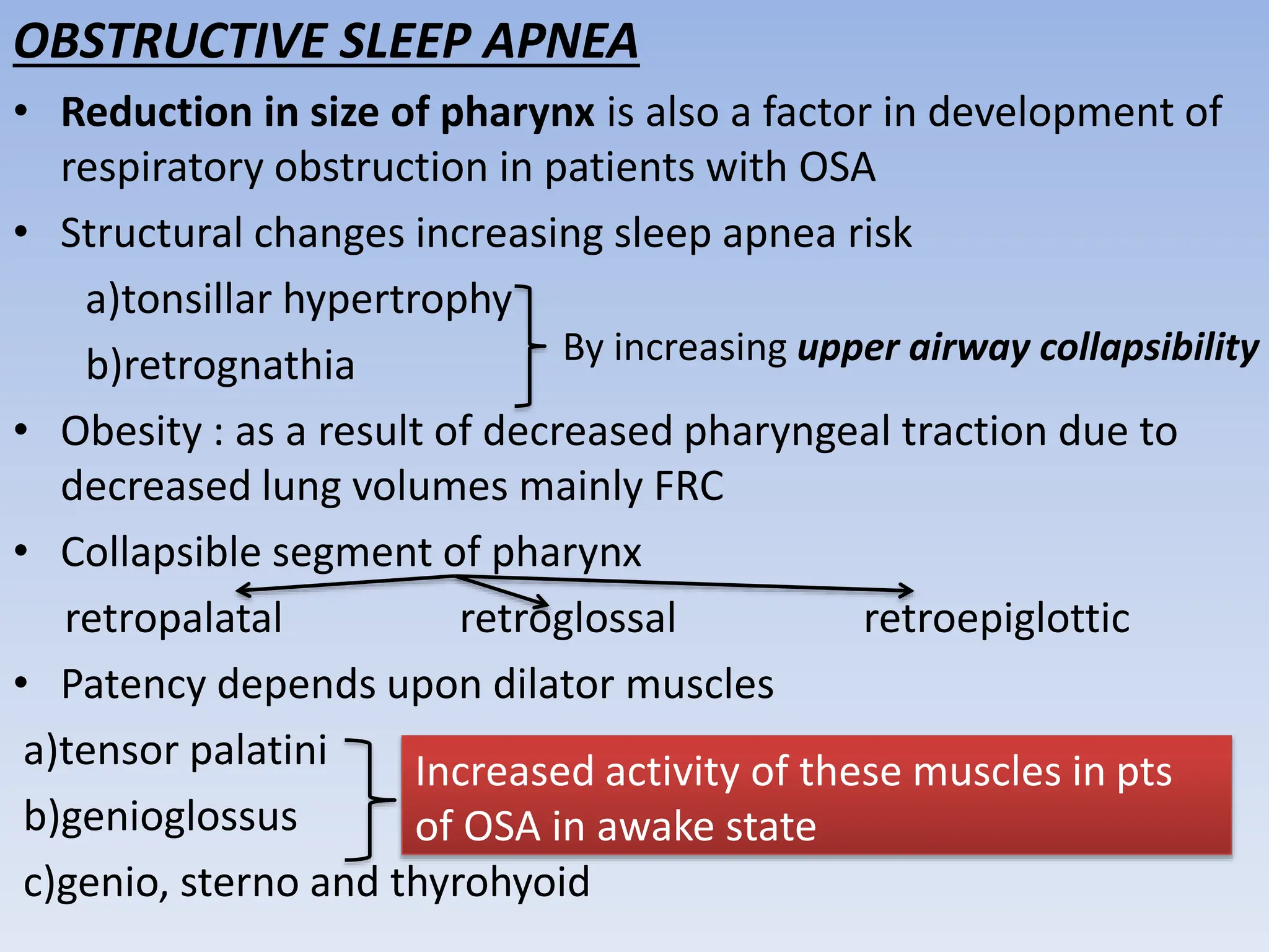 Respiratory anatomy with anaesthetic implications and applied radiology ...