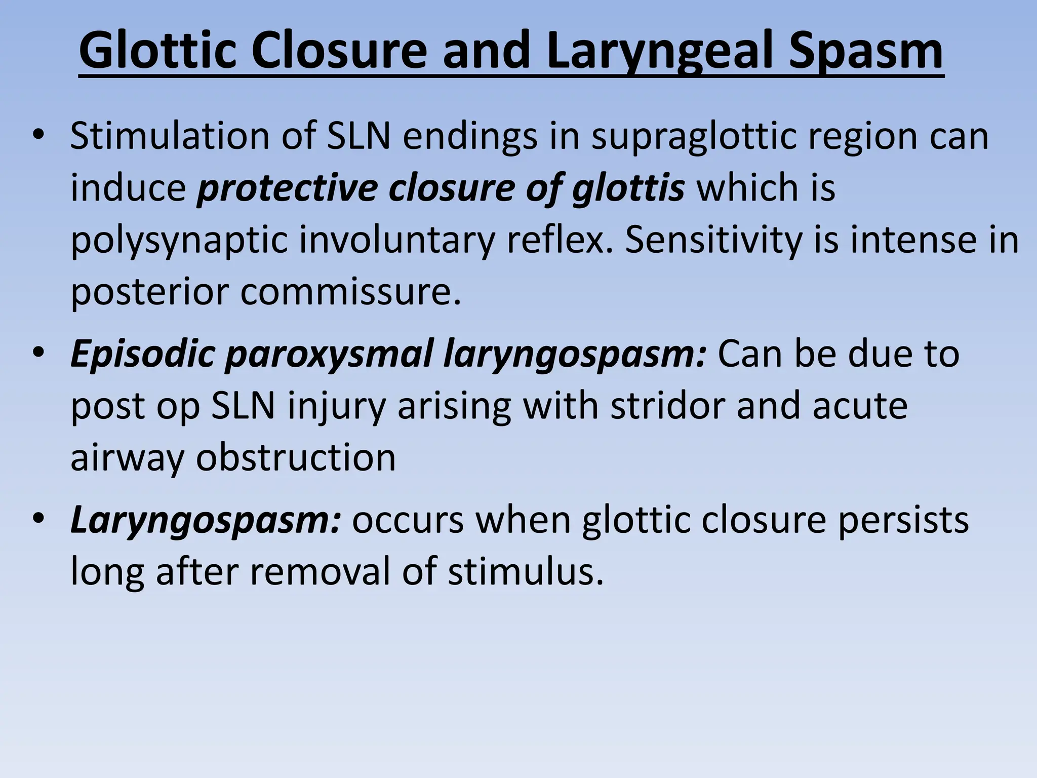 Respiratory anatomy with anaesthetic implications and applied radiology ...