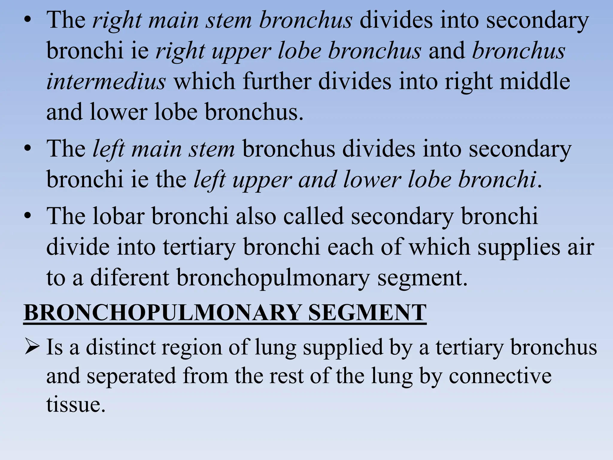 Respiratory anatomy with anaesthetic implications and applied radiology ...