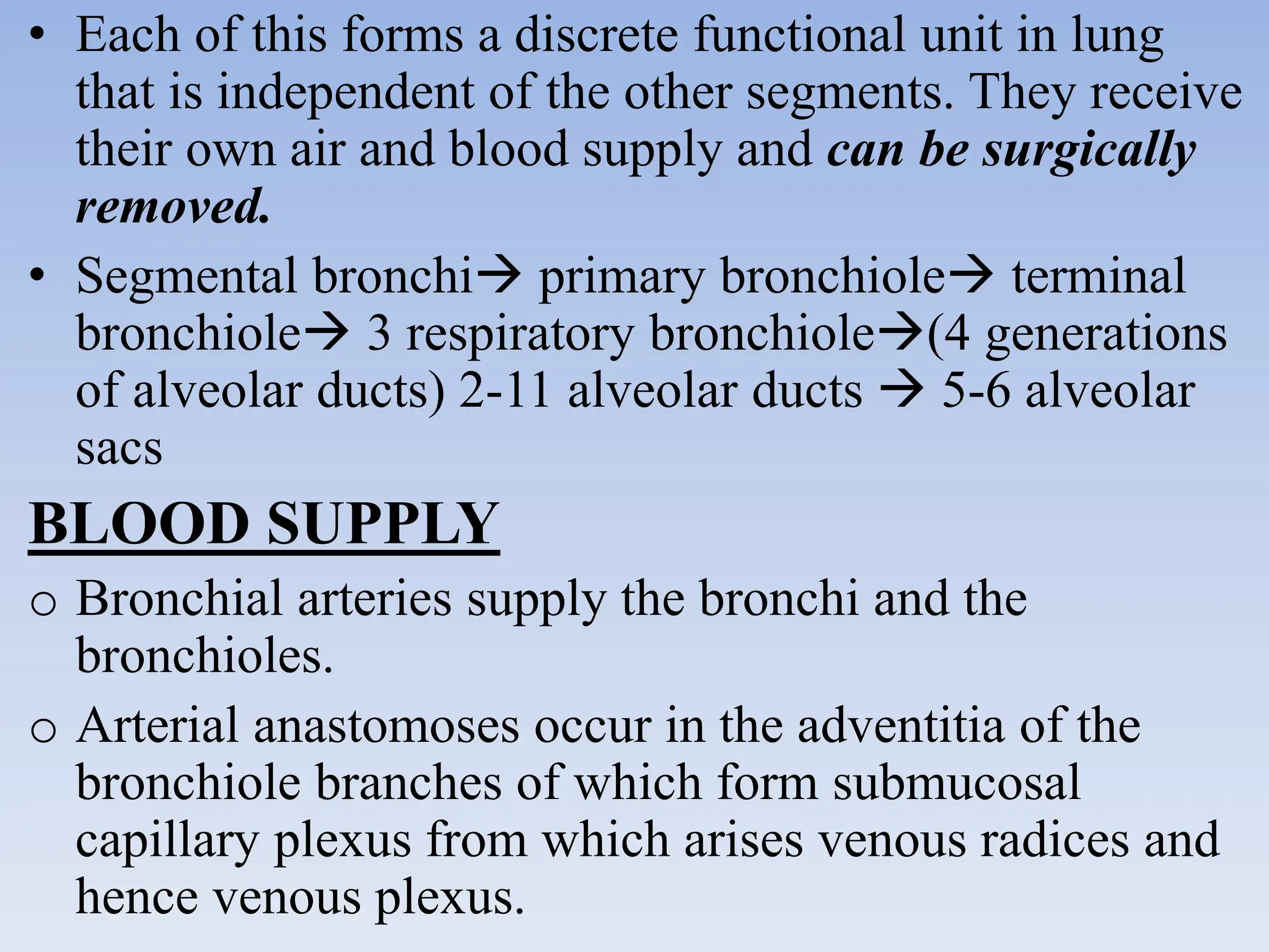 Respiratory anatomy with anaesthetic implications and applied radiology ...