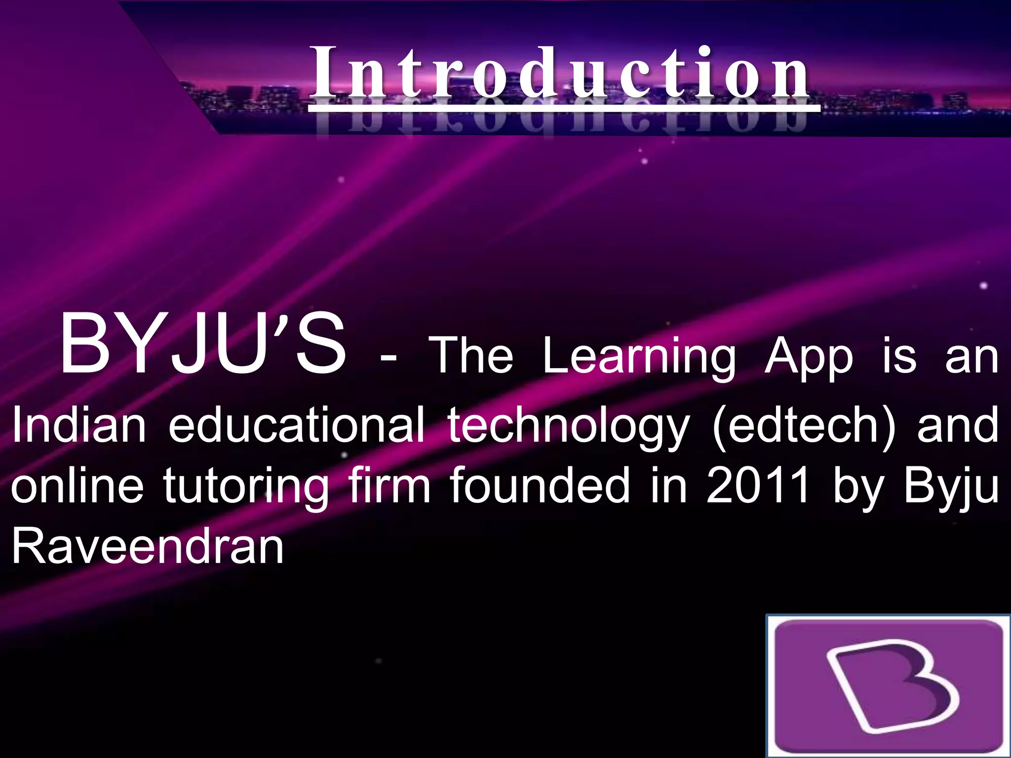 BYJU'S PPT By Jyoti Sharma | PPTX