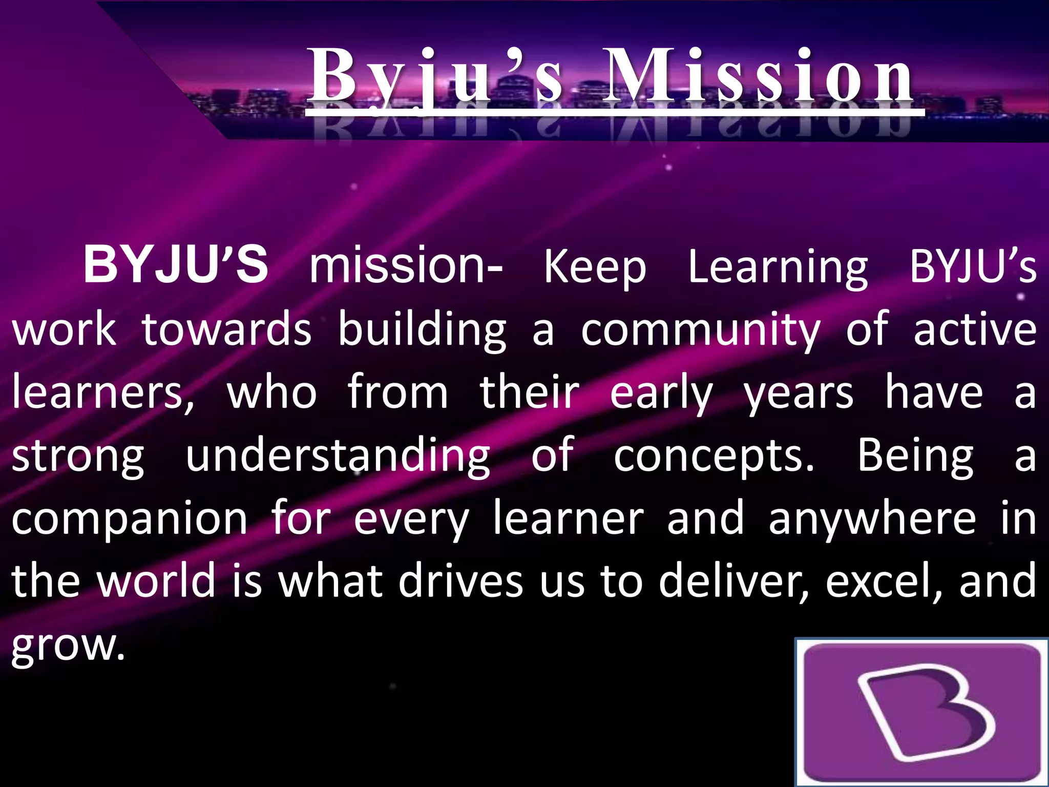 BYJU'S PPT By Jyoti Sharma | PPTX