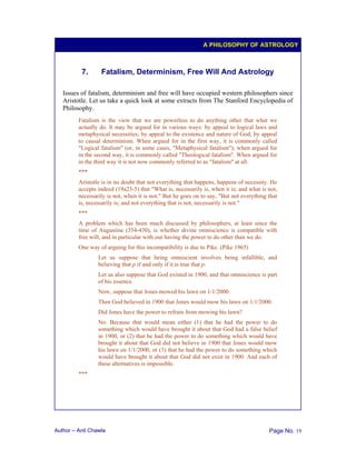 A Philosophy of Astrology | PDF