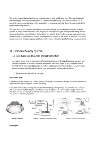 Building services project2 | PDF