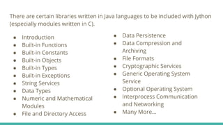 Jython-Introduction | PDF