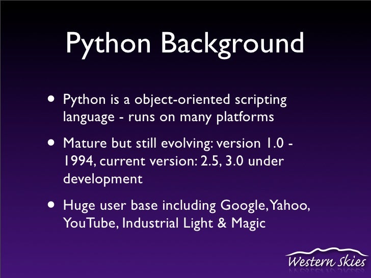 Jython: Integrating Python and Java Jython: Integrating Python and Java