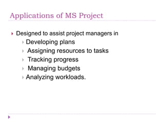 Ms project | PPT