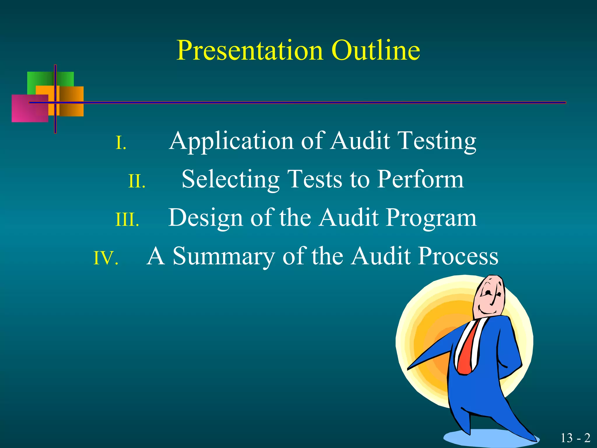 Jzanzig auditing ch 13 lecture | PPT