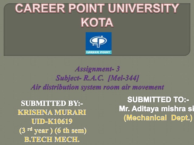 (K 10619) krishna murari yadav [rac] | PPT