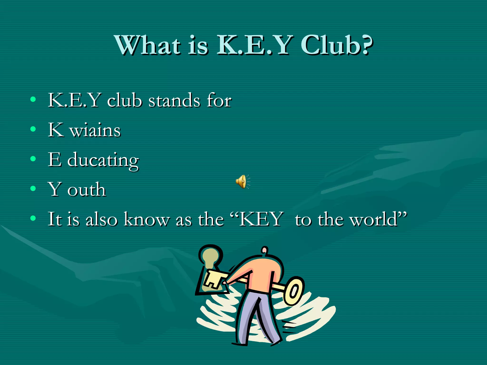 K.E.Y club | PPT