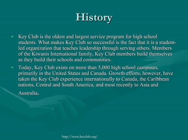 K.E.Y club | PPT