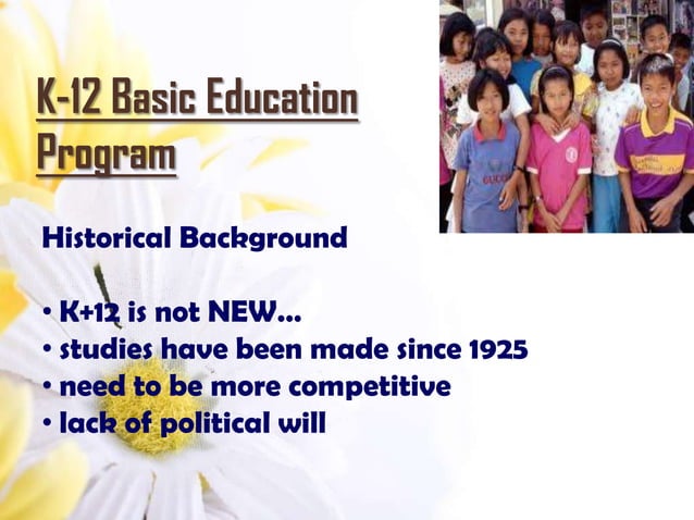 K 12 basic education program | PPTX | Primary Education | Education