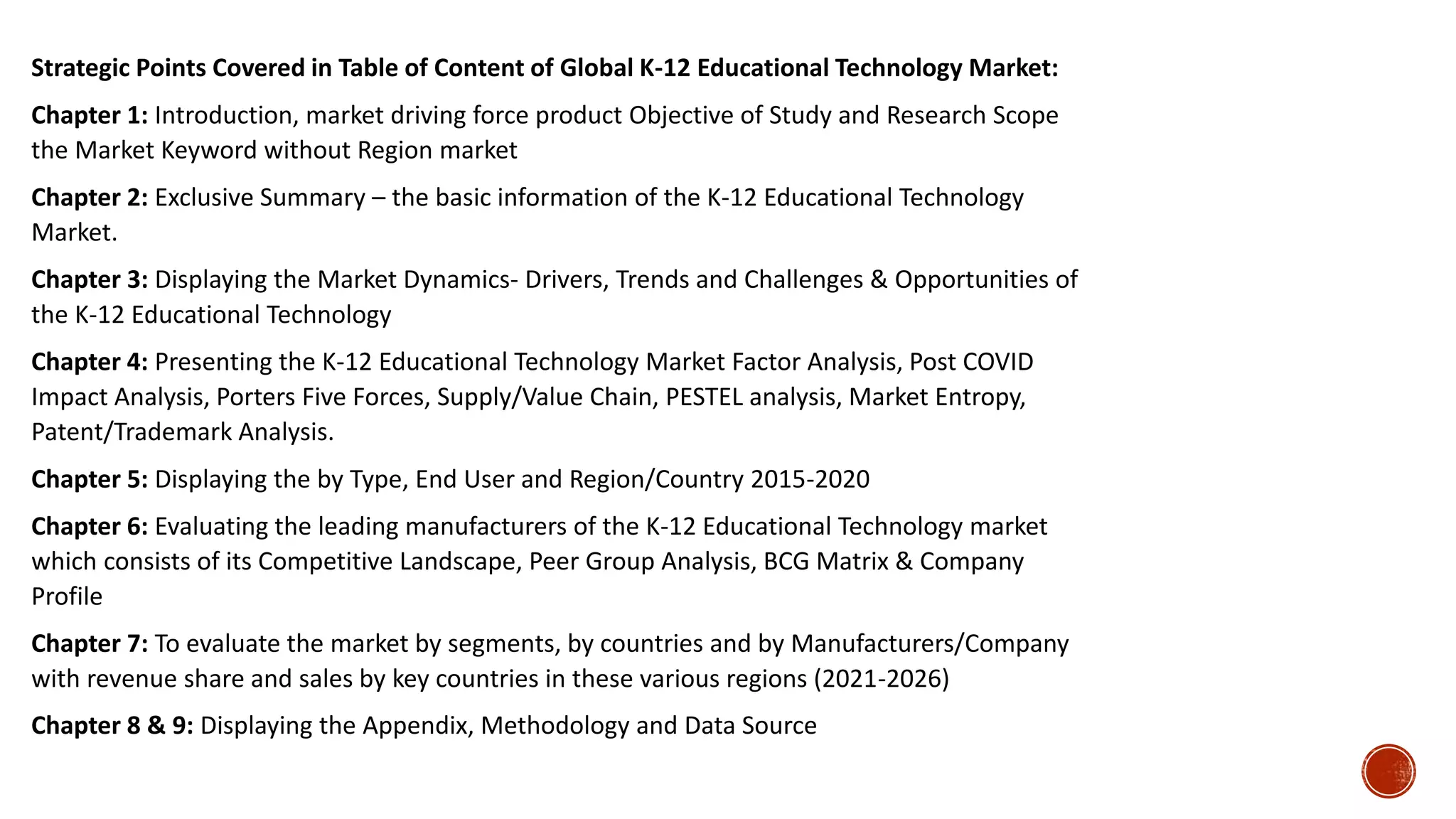K 12 educational technology market | PPT