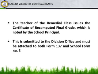 K-12 Grading System | PPTX