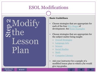 K 12 lesson plan modification tutorial s13 | PPT
