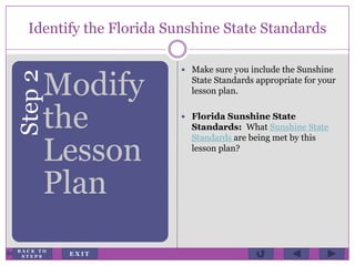 K 12 lesson plan modification tutorial s13 | PPT