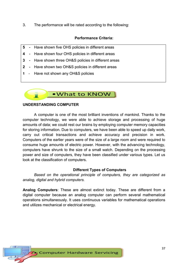 K-12 Module in TLE - ICT Grade 9 [All Gradings] | PDF | Educational ...