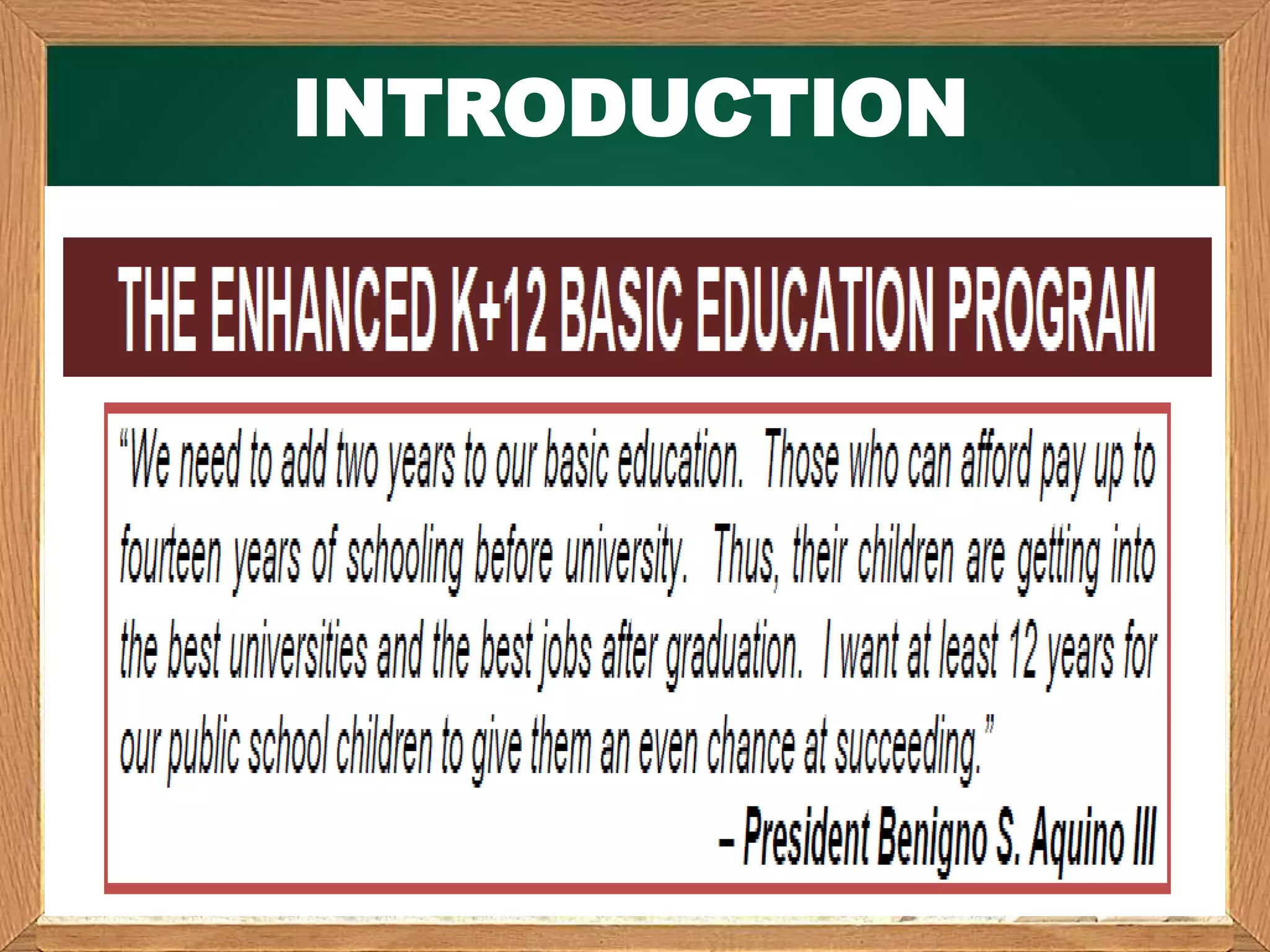 Policy Analysis on K-12 Basic Education Curriculum | PPTX