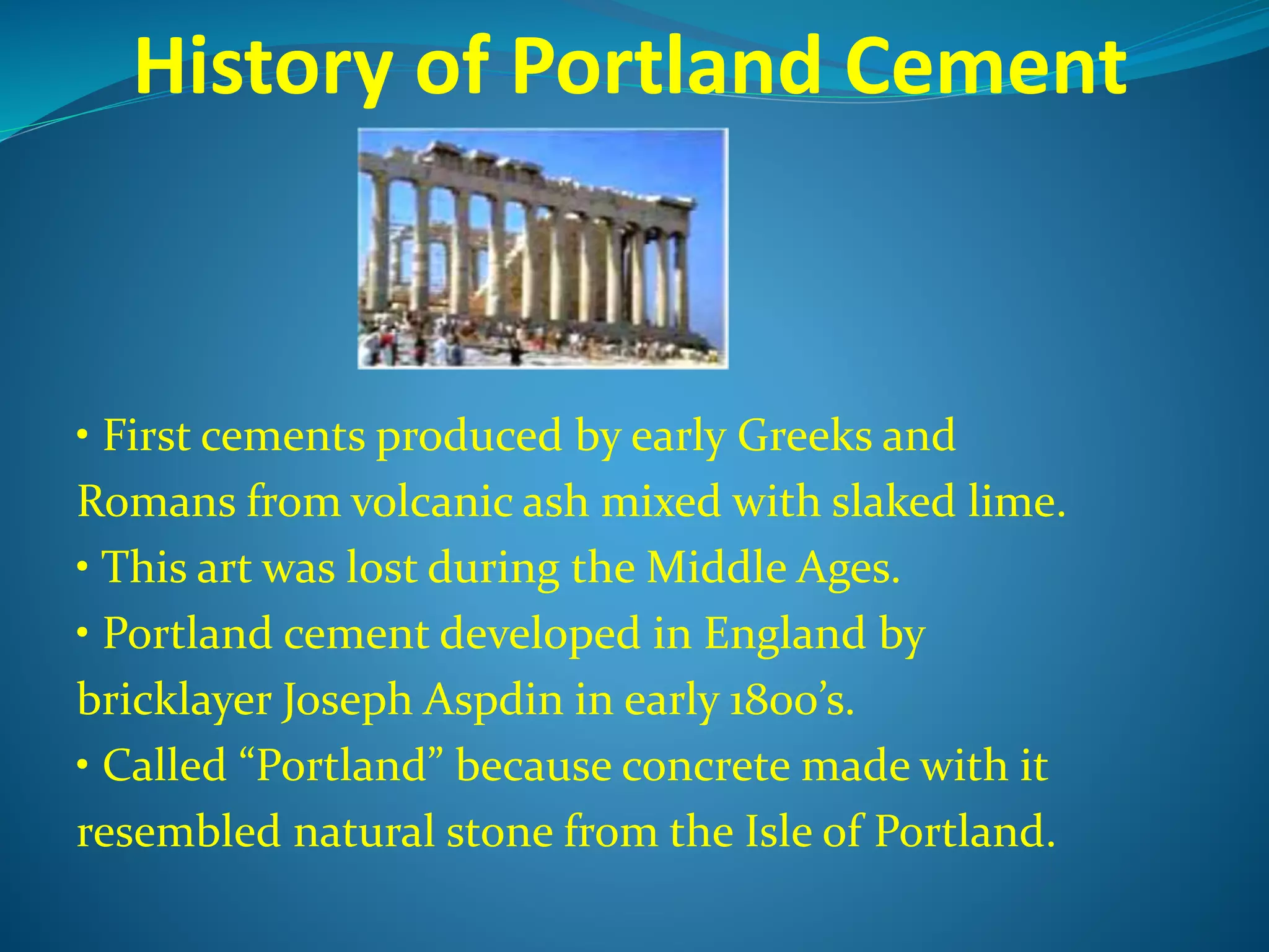 Cement manufacturing process | PPTX