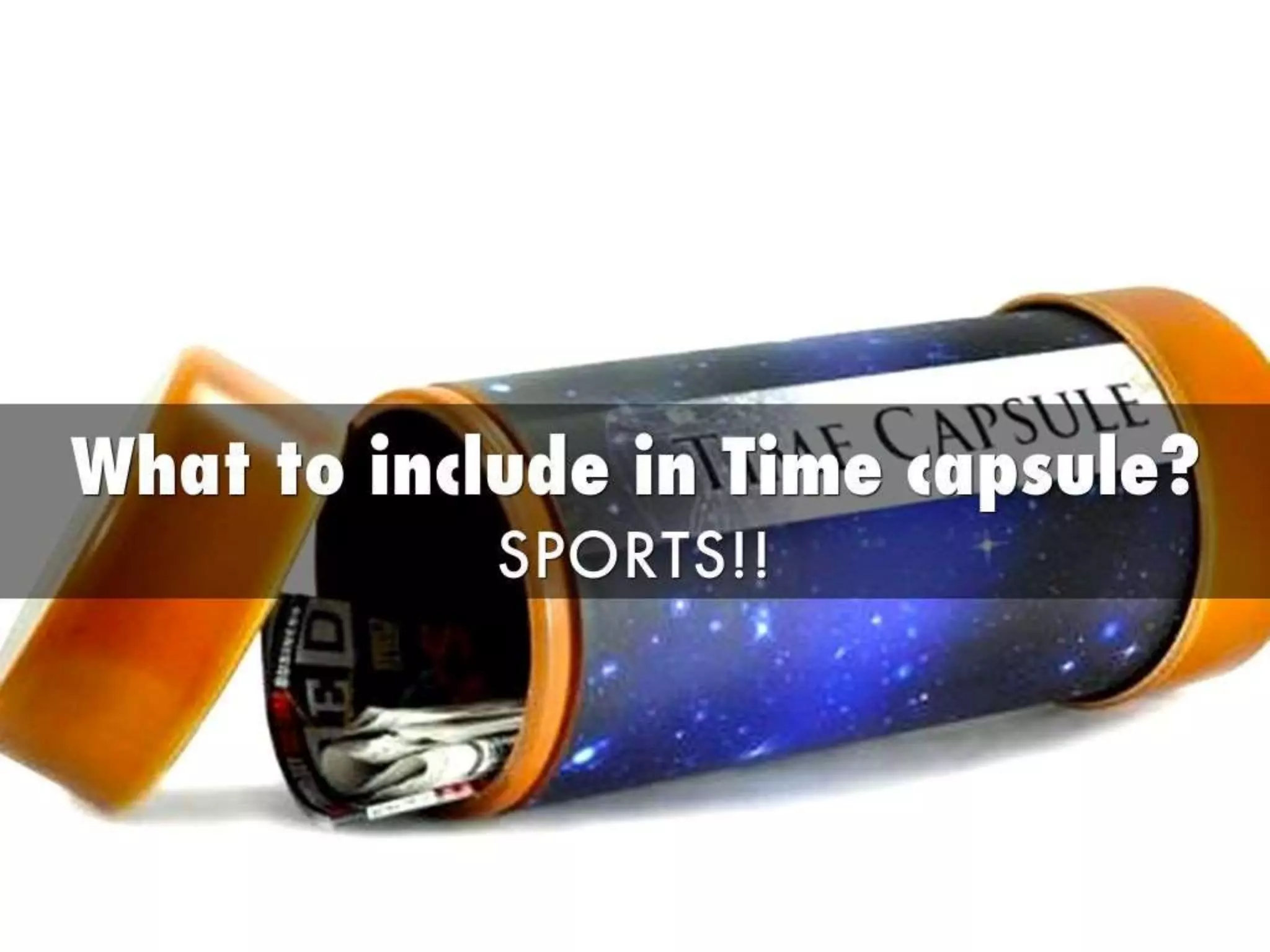 K. cultural heritage time capsule | PPTX