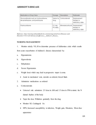 Addisons Disease | DOCX