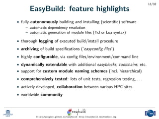 Introduction to EasyBuild: Tutorial Part 1 | PDF