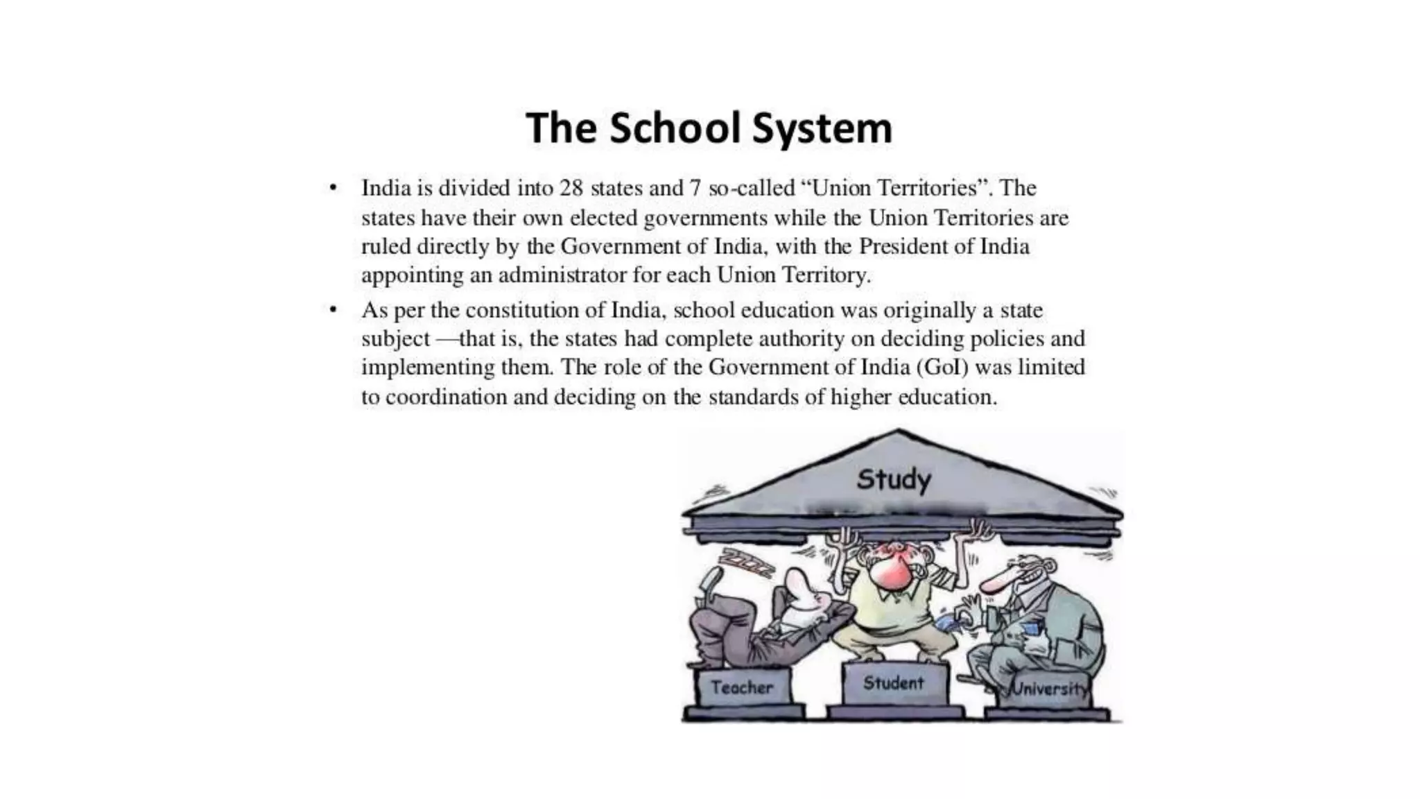 THE EDUCATION SYSTEM AND PRACTICES IN INDIA Issues and challenges in ...
