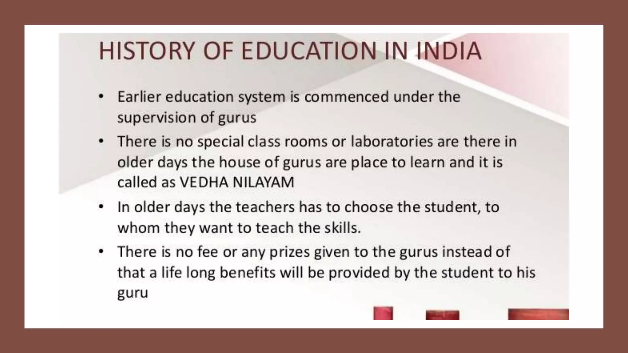 THE EDUCATION SYSTEM AND PRACTICES IN INDIA Issues and challenges in ...