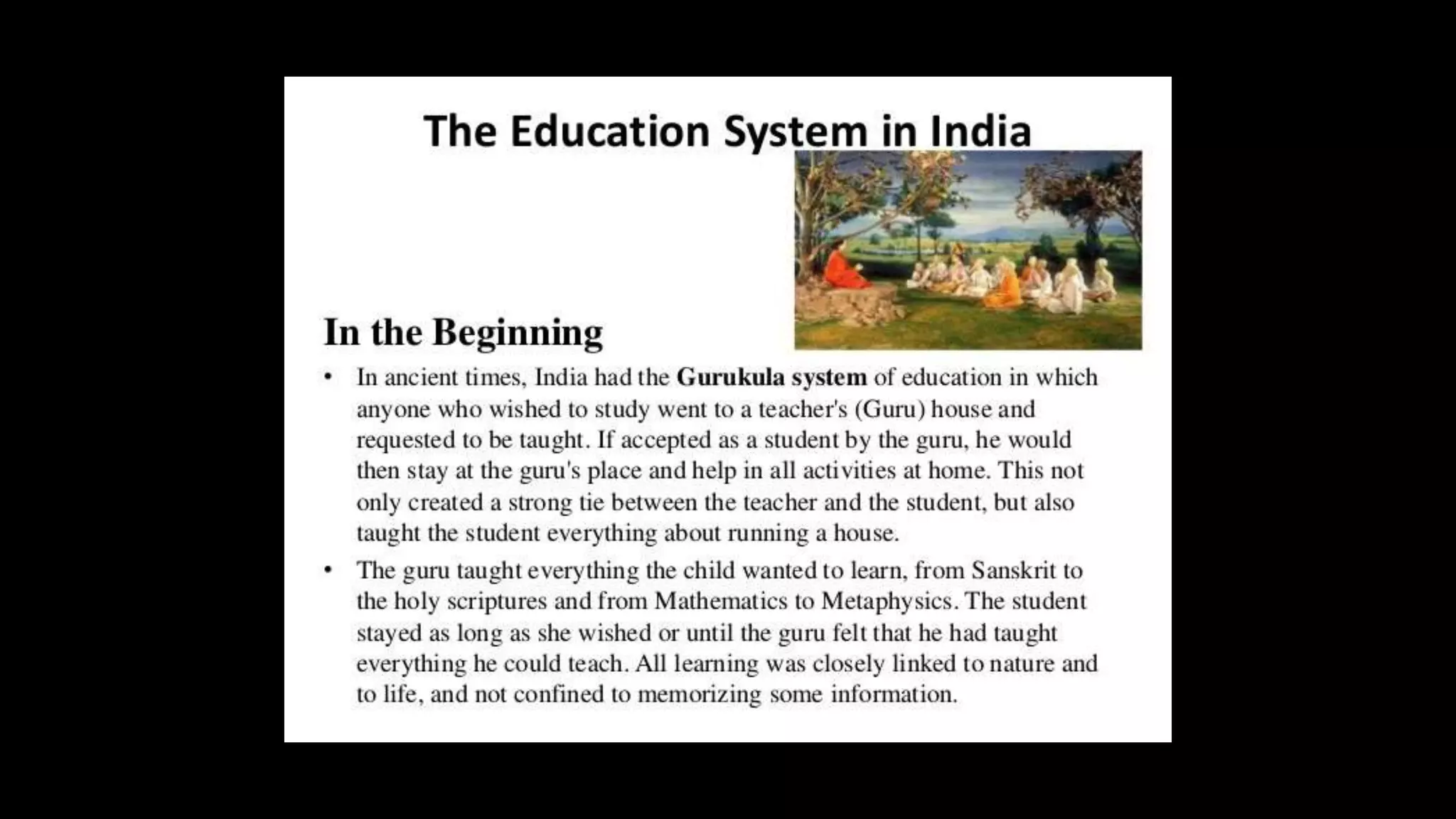 THE EDUCATION SYSTEM AND PRACTICES IN INDIA Issues and challenges in ...