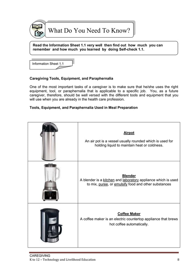 CARE GIVING Grade 8 Learning Module | PDF