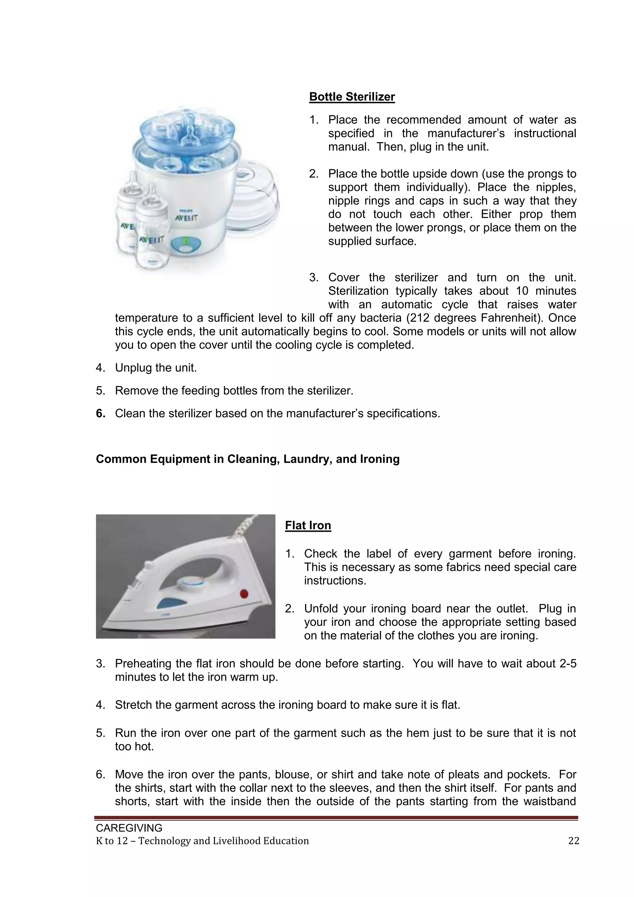 K to 12 caregiving learning modules | PDF