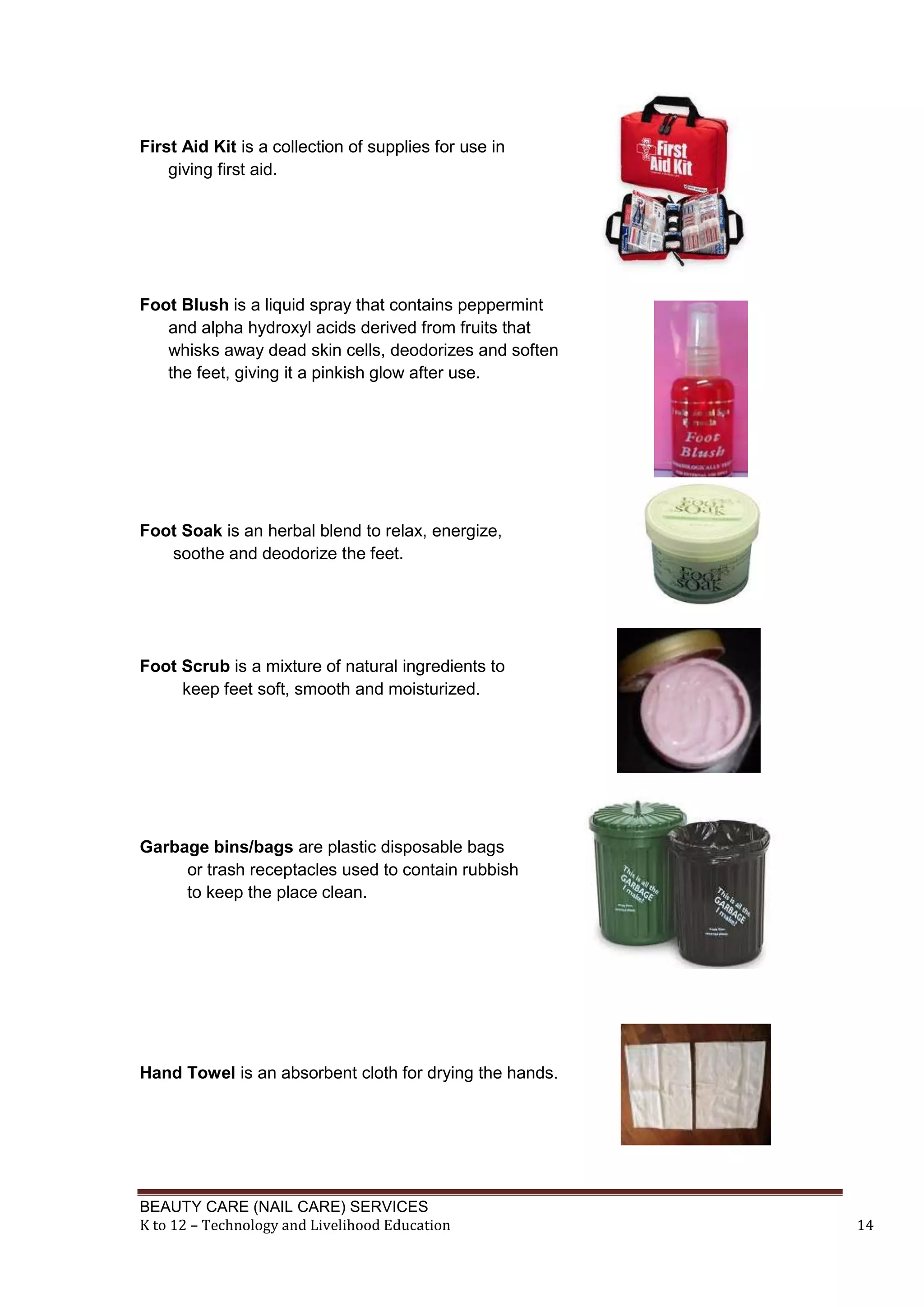 K to 12 nail care learning module | PDF