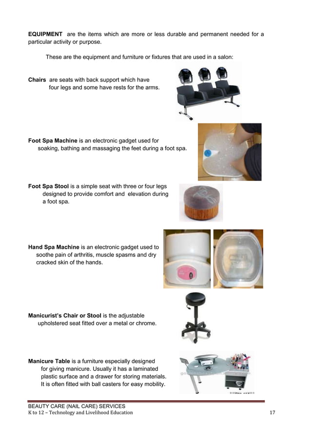 K to 12 nail care learning module | PDF | Nail Care | Beauty