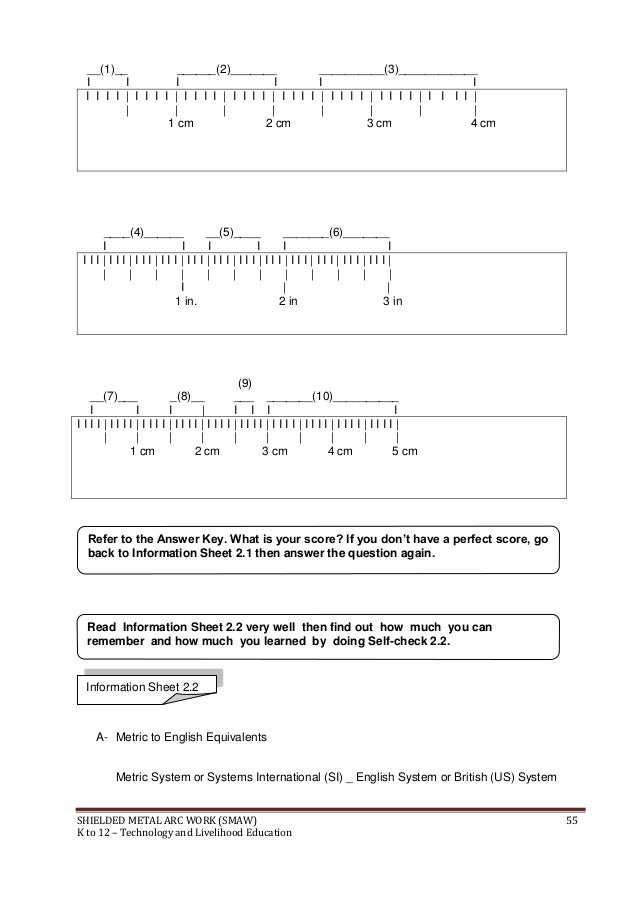 K to 12 smaw welding learning module