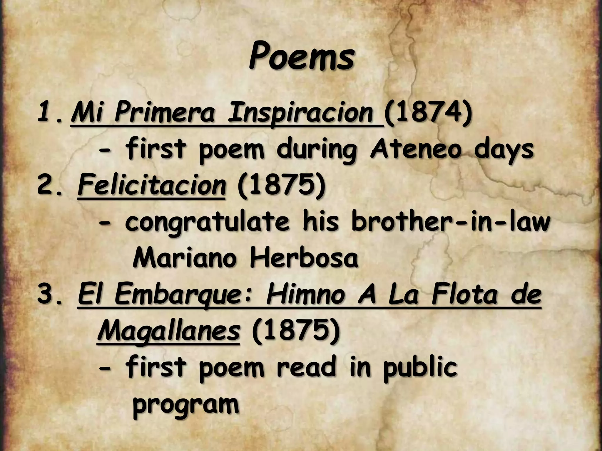 Rizal’s Writings | PPTX