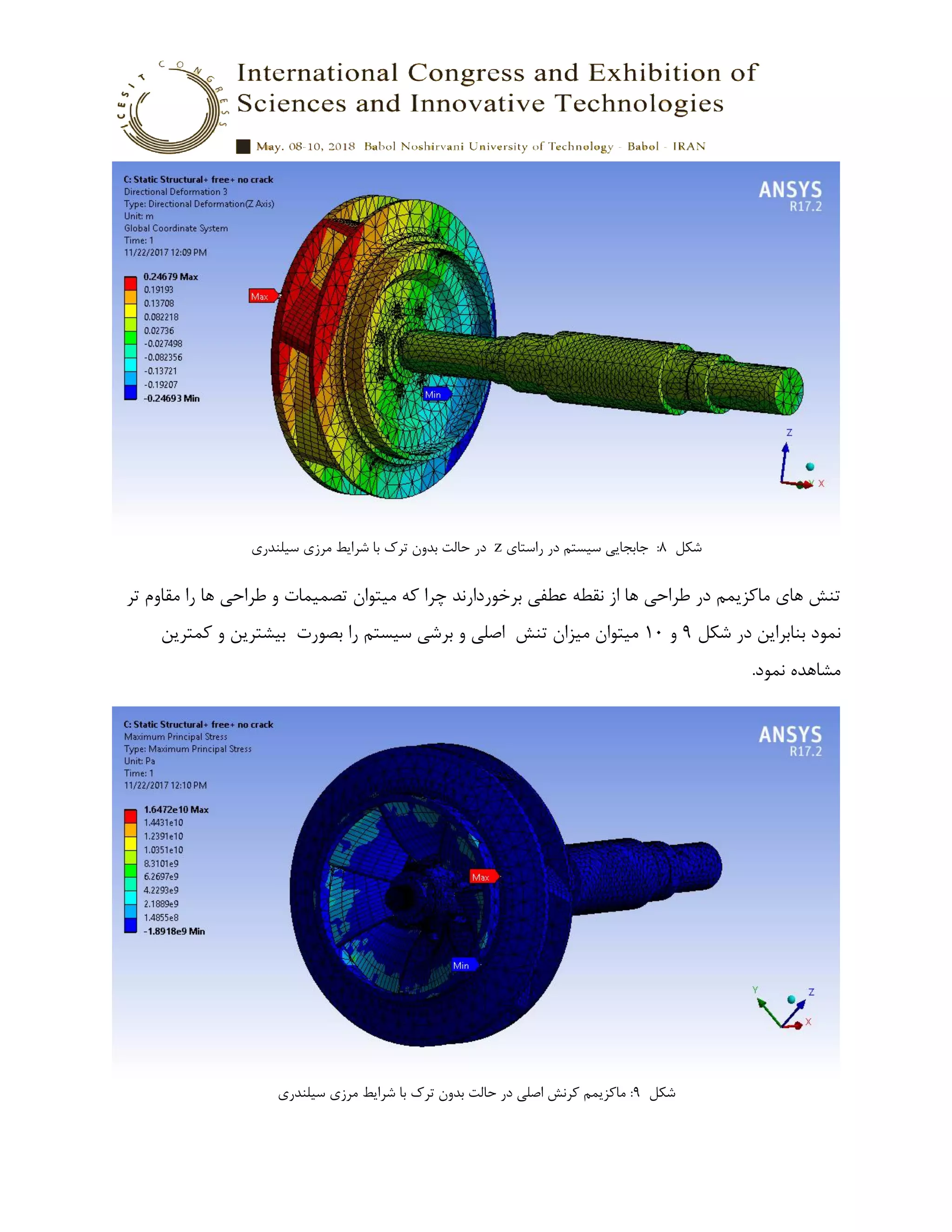 Static-Model Analysis of Shaft-Torsional Impeller Based on FSI by Using ...